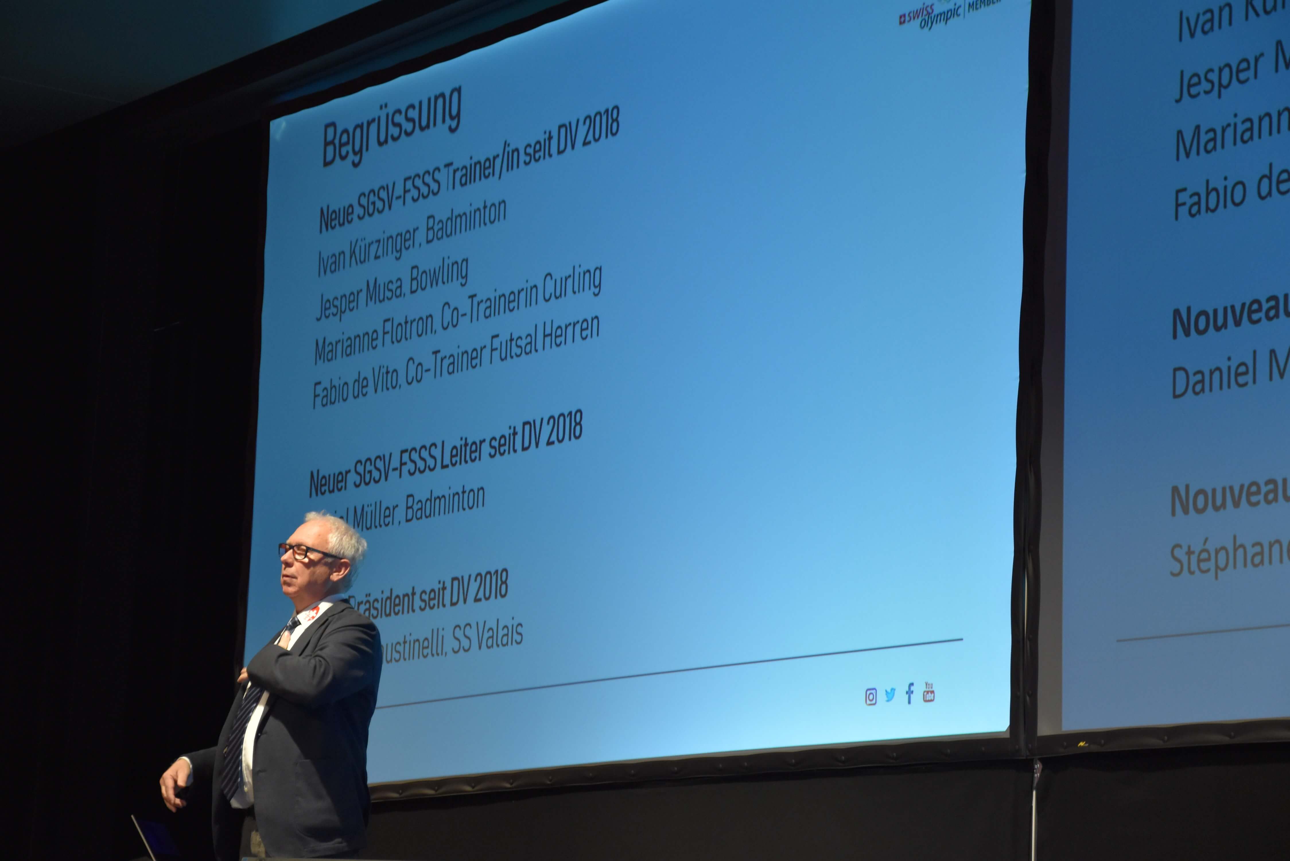 SGSV-FSSS Delegiertenversammlung 2019 & Sportler des Jahres 2018 ...